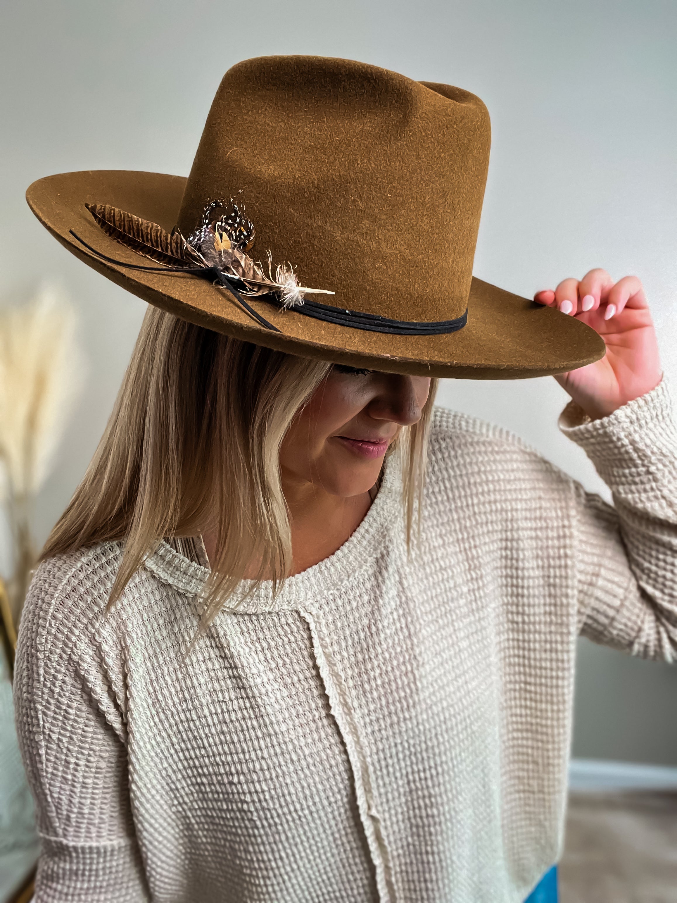 Wildflowers & Dixie - Corbett Western Rancher Hat by Olive & Pique